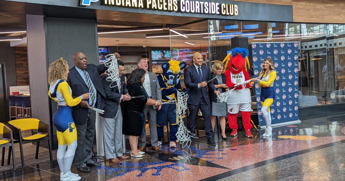 New Indiana Pacers Courtside Club… | Indianapolis Airport Authority